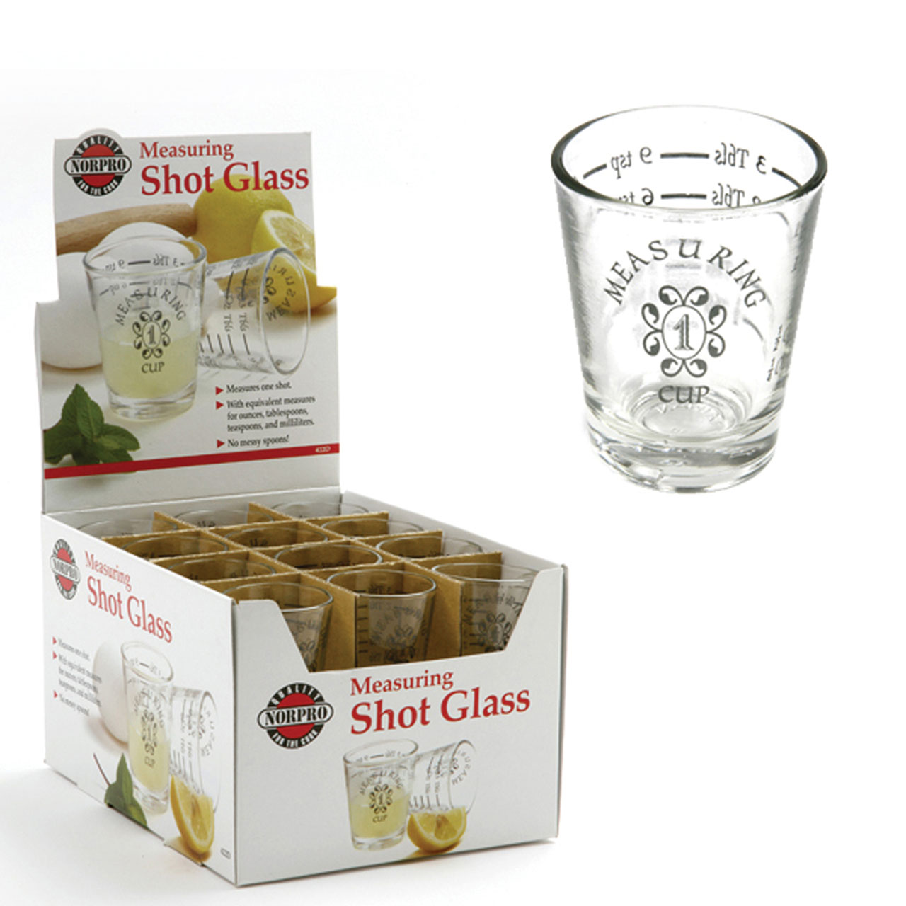 Measure Shot Glasses, 24 Pc Dsp – Ventures Intl